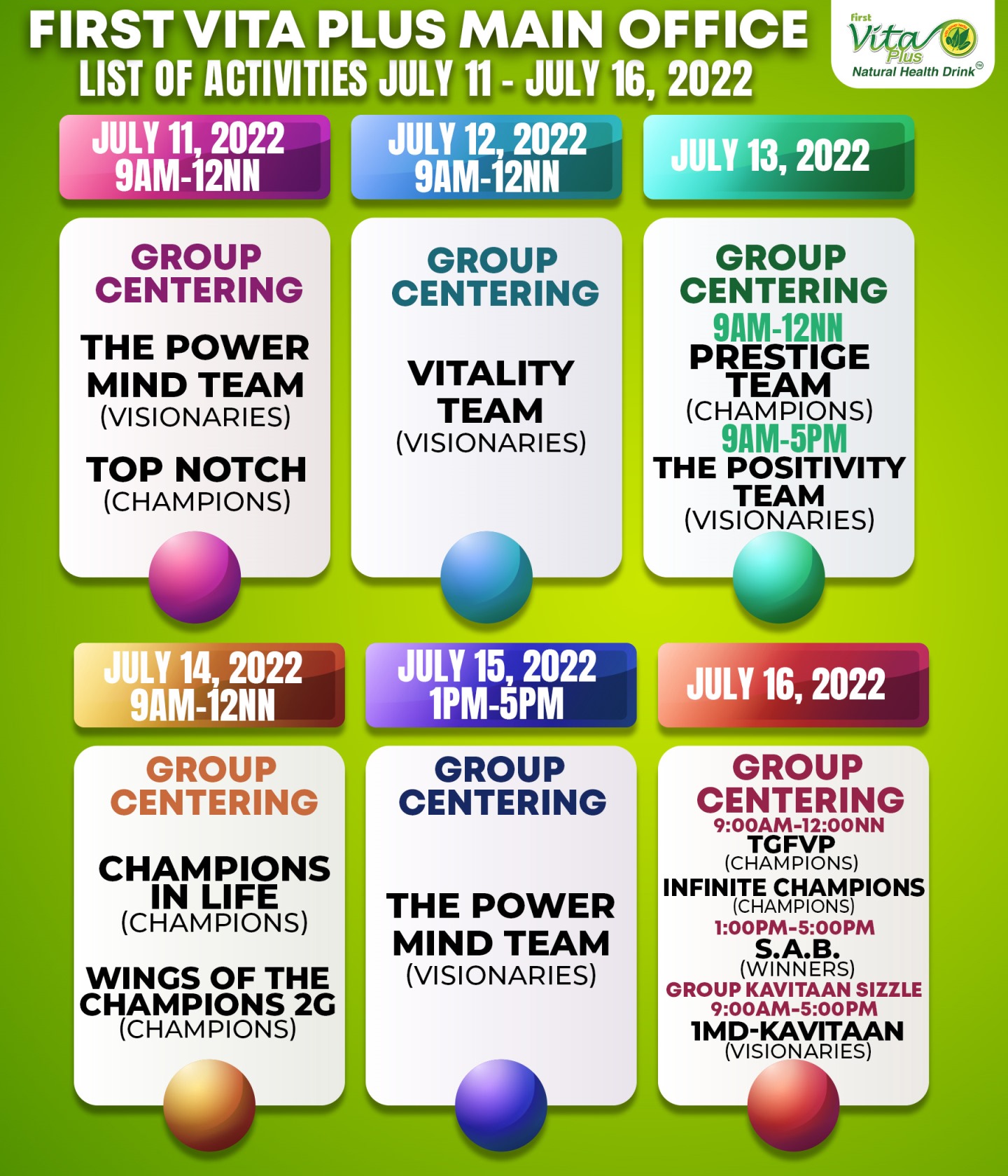 First Vita Plus: So Full of Life!!!