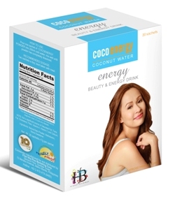 Coco Energy Coconut Water Beauty and Energy Drink Coconut Flavour