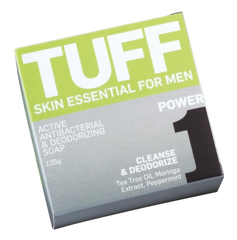 Tuff Skin Essentials for Men Active Antibacterial & Deodorizing Soap